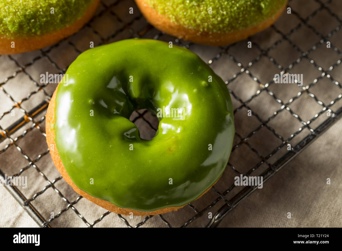 Matcha donut hi-res stock photography and images - Alamy