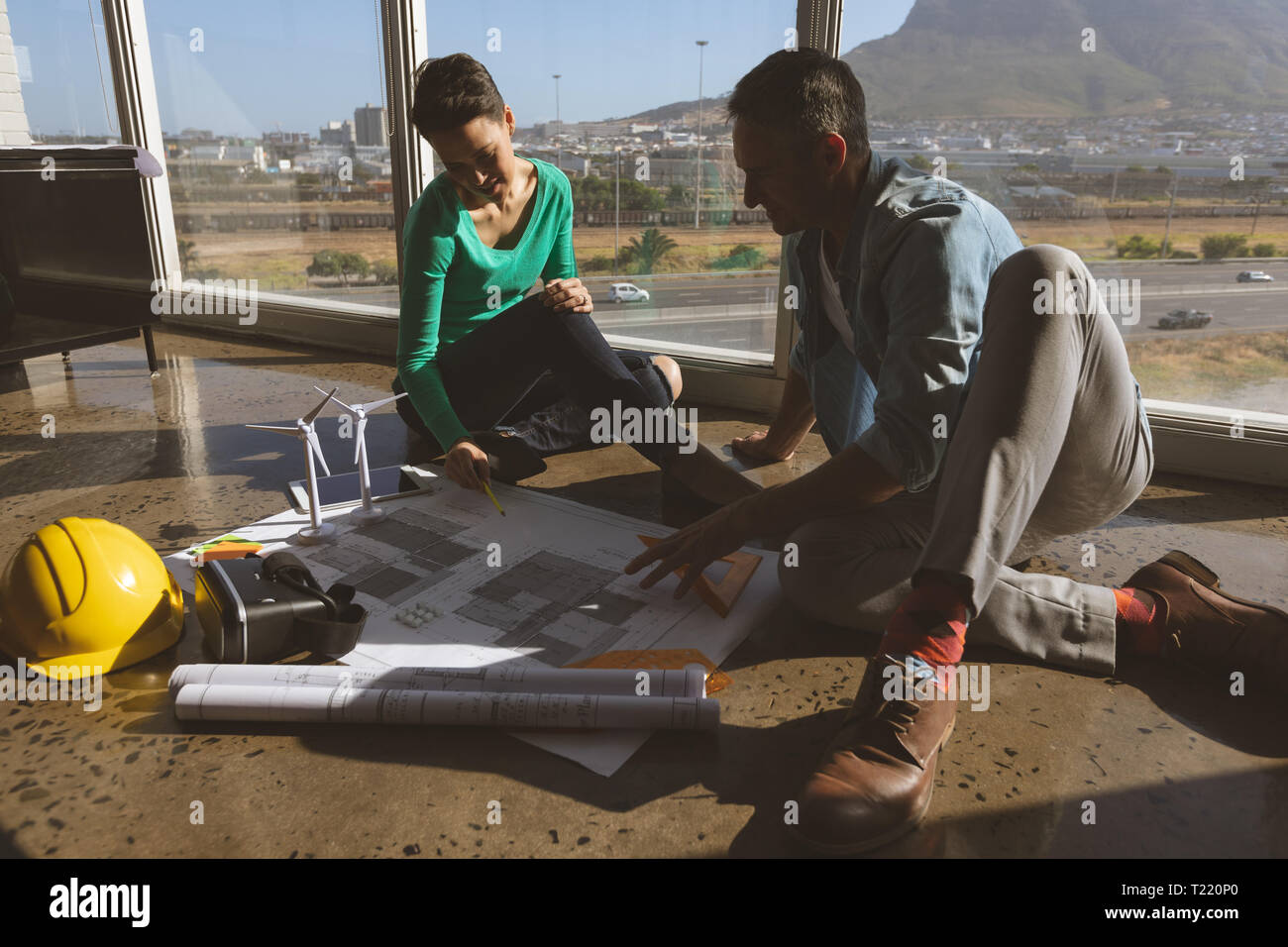 Architectural plan hi-res stock photography and images - Alamy