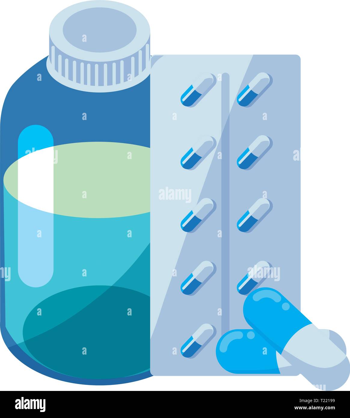 medicine pot drugs icon vector illustration design Stock Vector Image ...