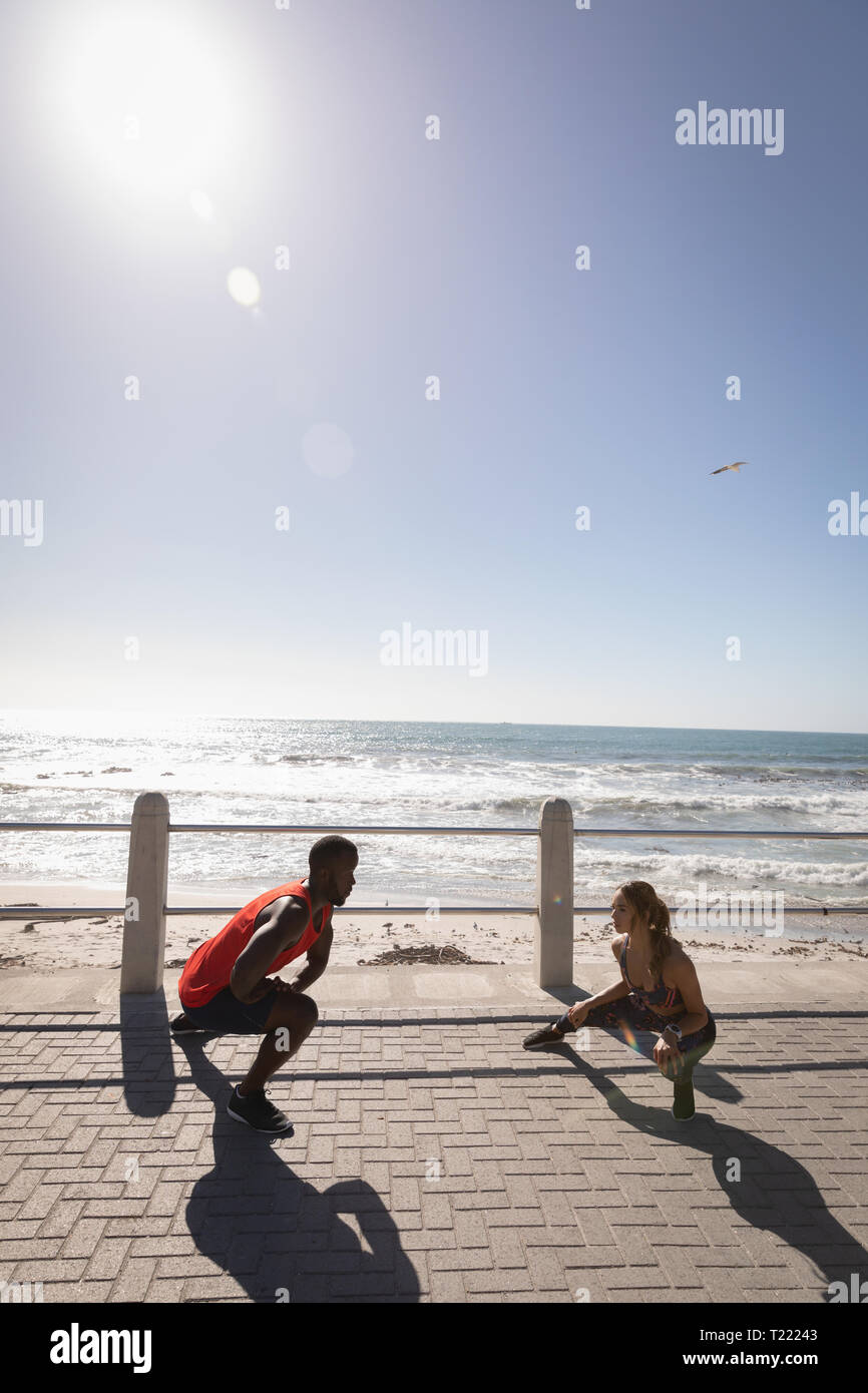 Pavement on the beach hi-res stock photography and images - Alamy