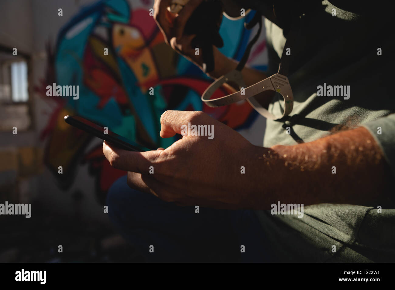 Graffiti artist technology hi-res stock photography and images - Alamy