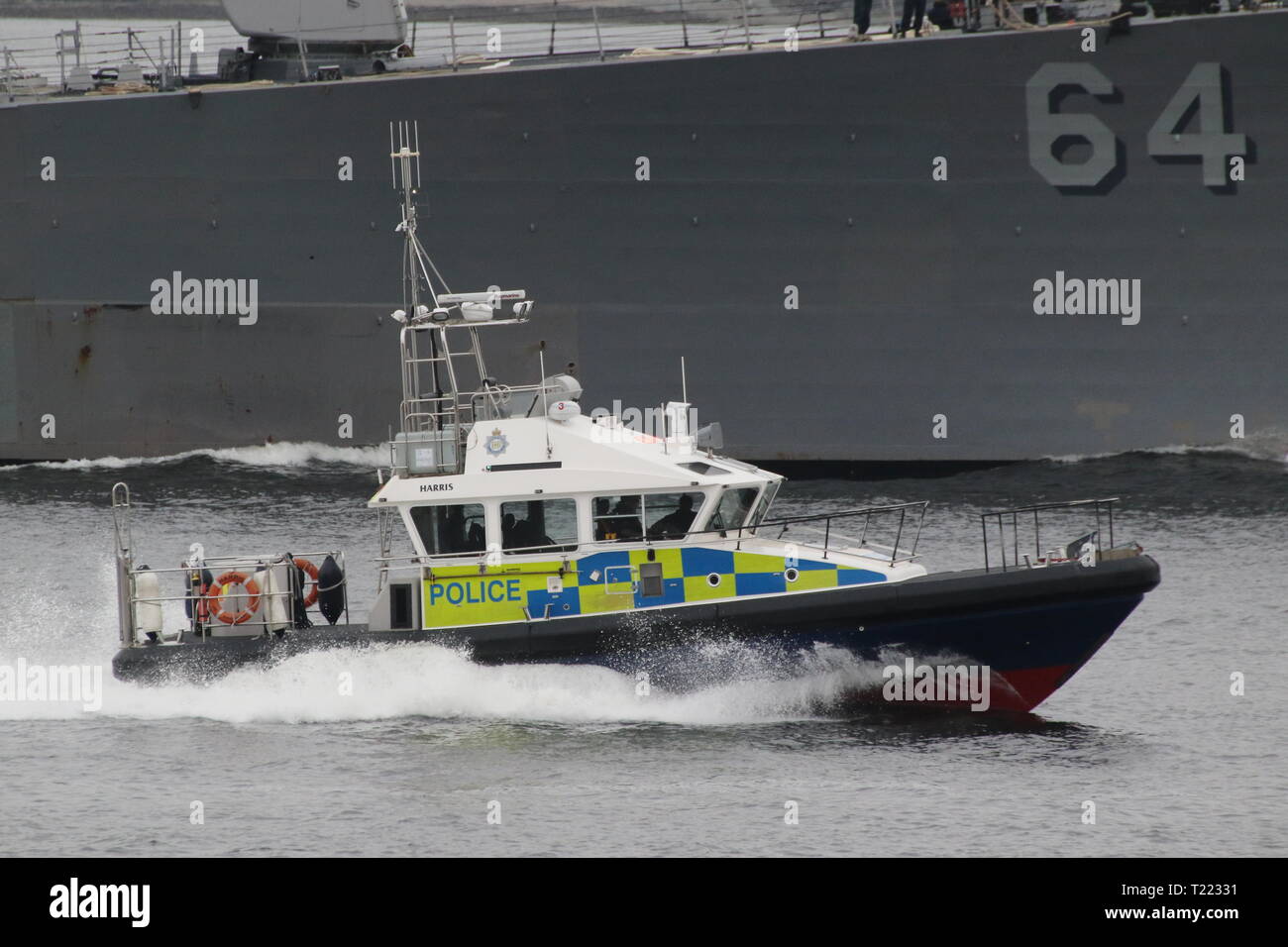 MDP Harris, an Island-class launch operated by the Ministry of Defence ...