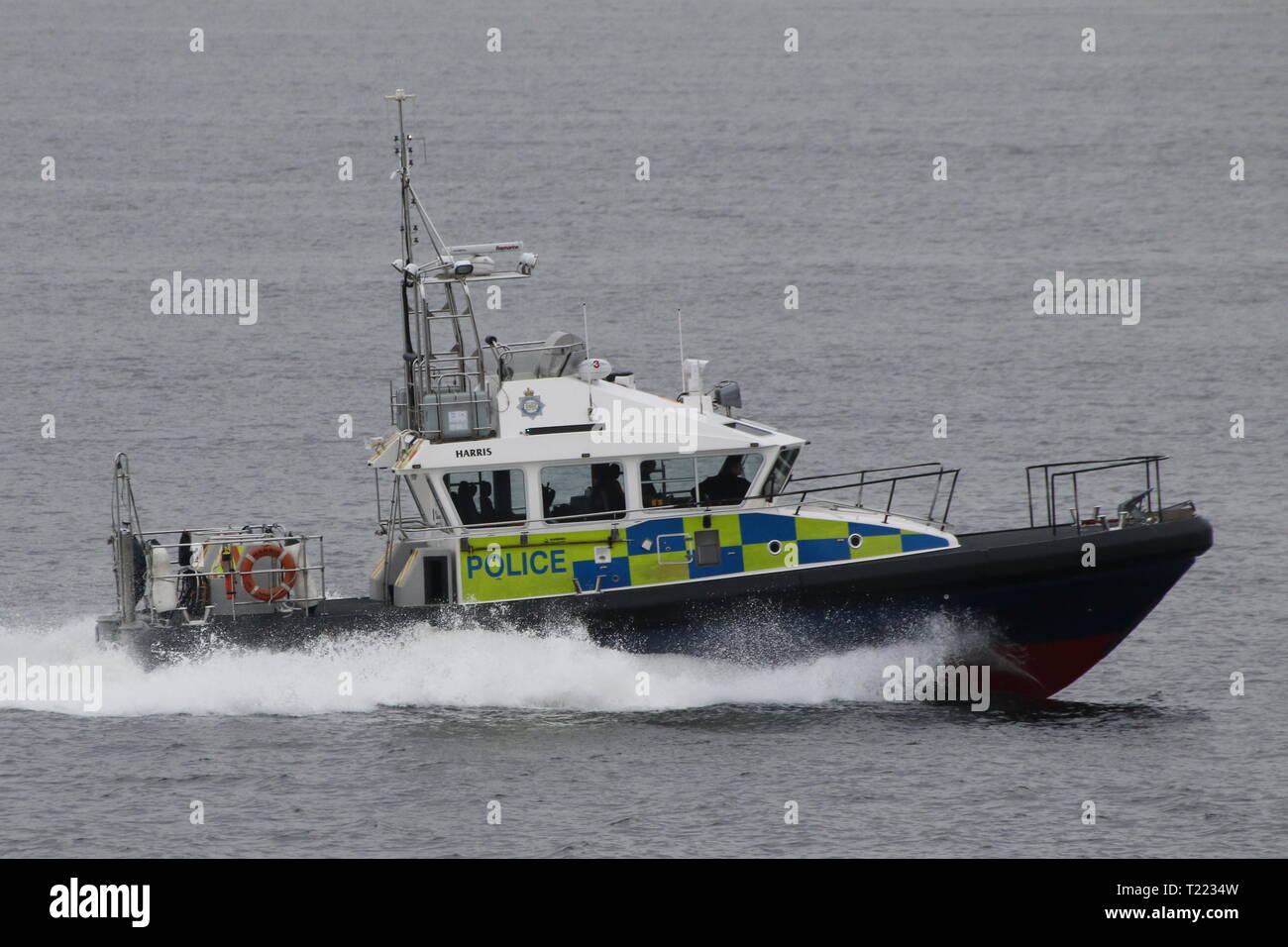 MDP Harris, an Island-class launch operated by the Ministry of Defence ...