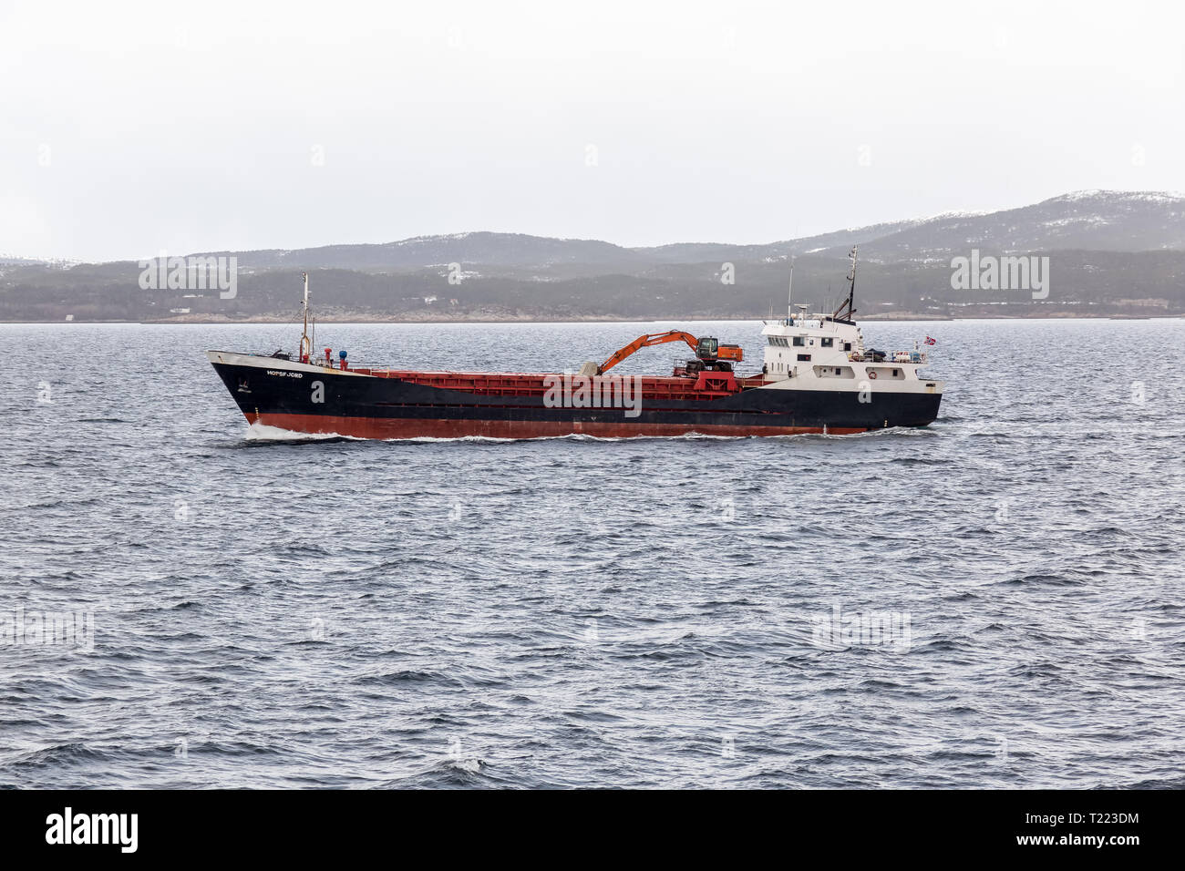 Norway cargo ship hi-res stock photography and images - Alamy