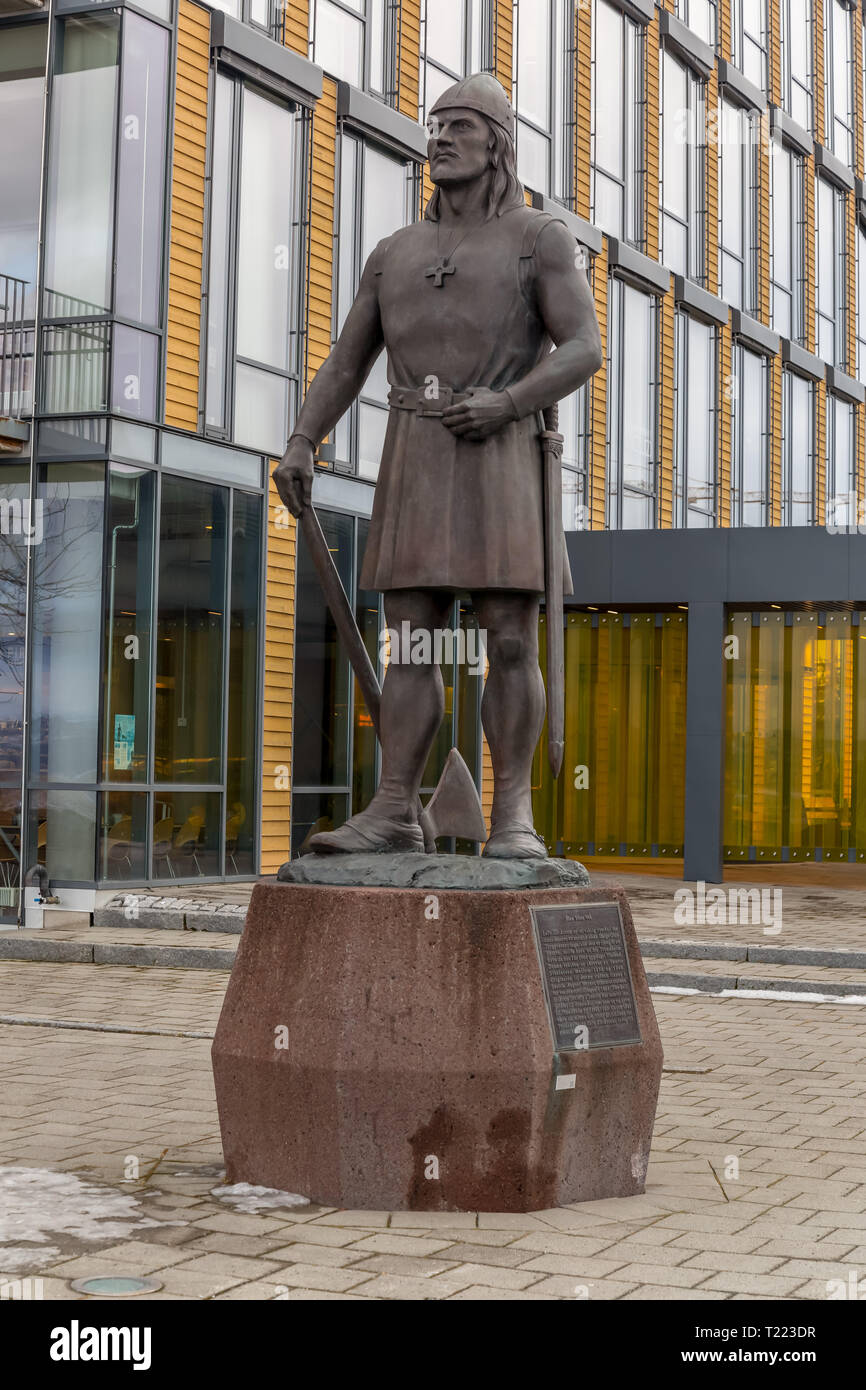 Leif Erikson Statue Trondheim