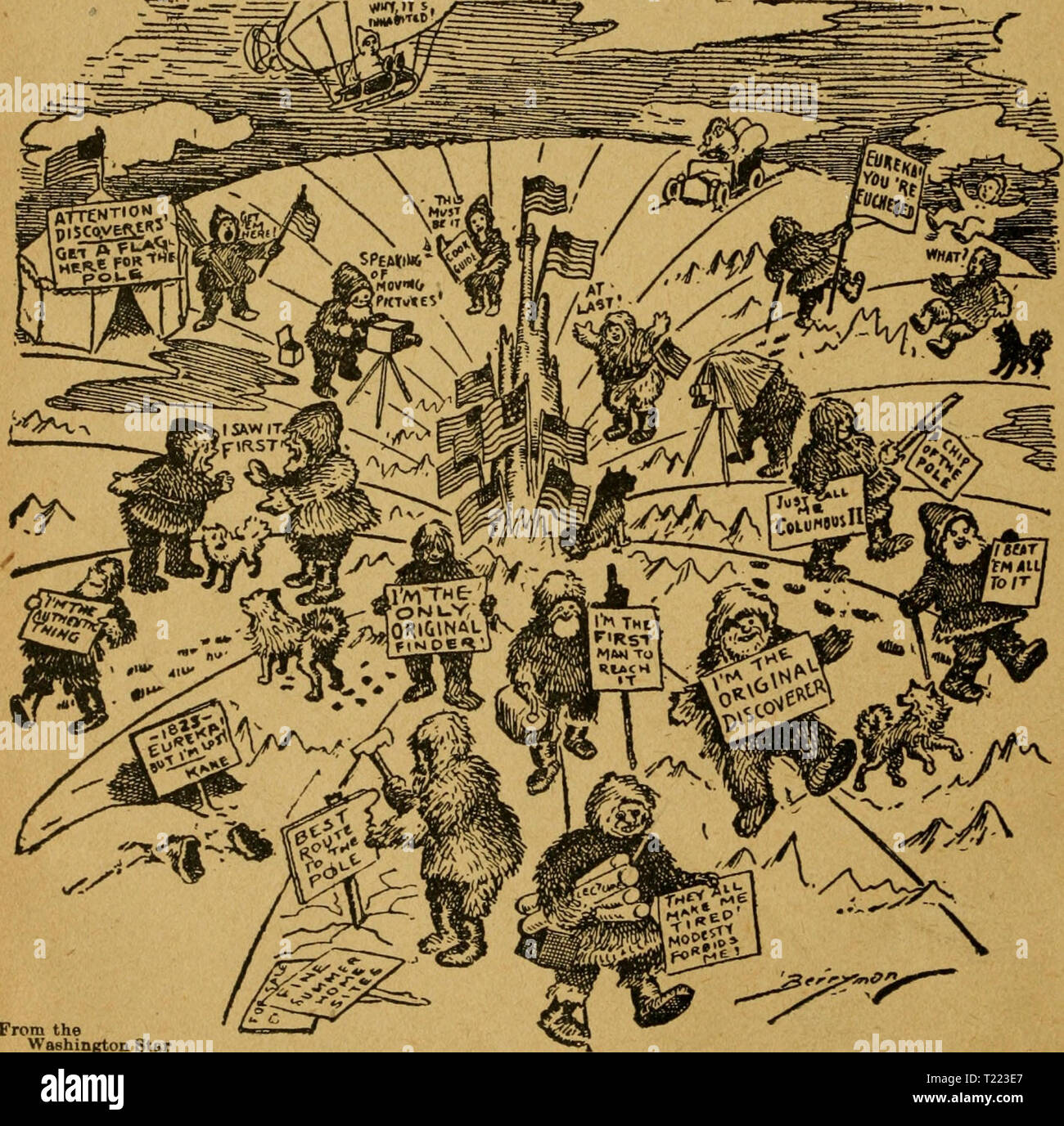 Frederick cook north pole hi-res stock photography and images - Alamy