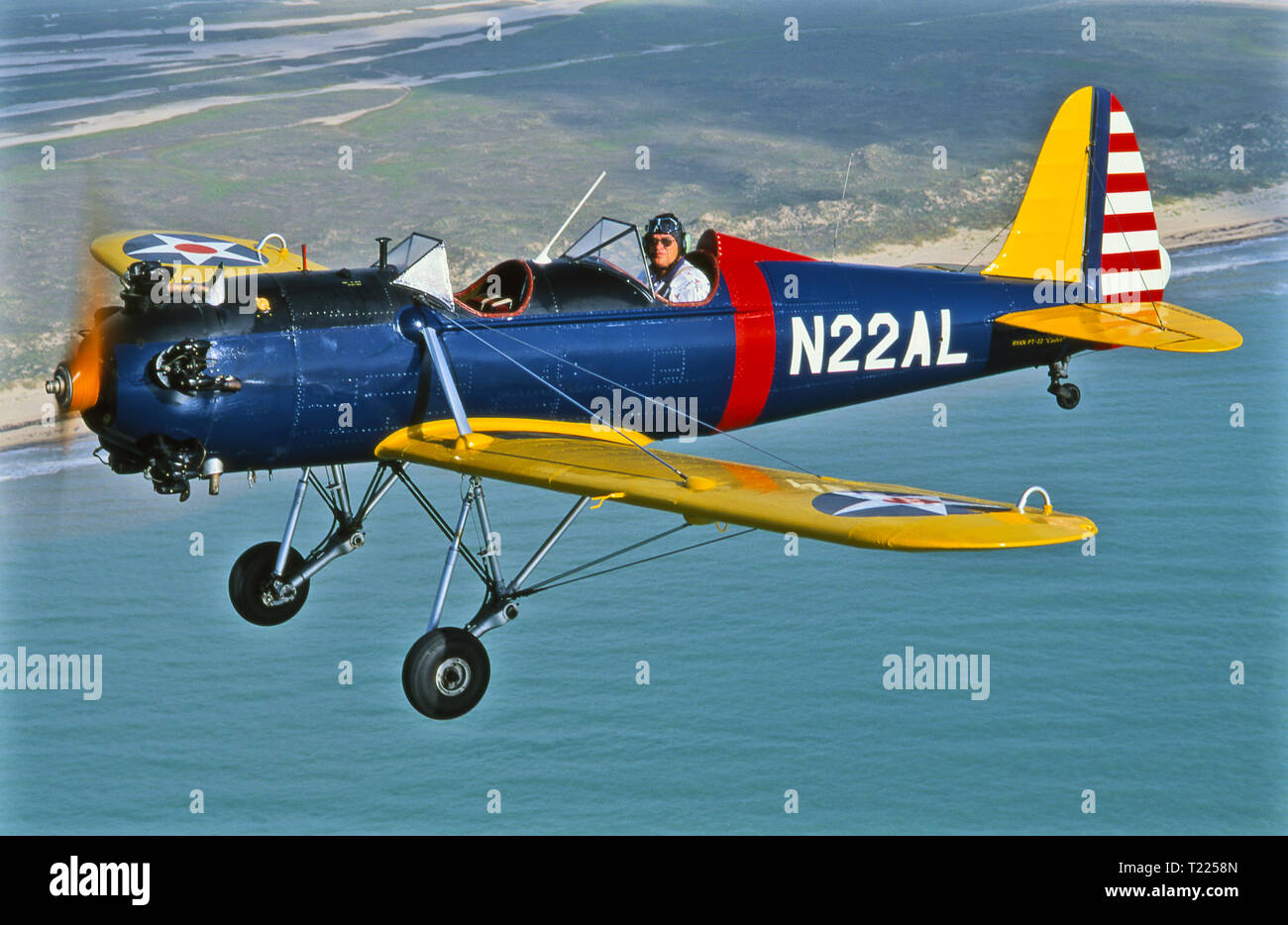 Ryan Aeronautical Company PT-22 Military trainer Stock Photo - Alamy