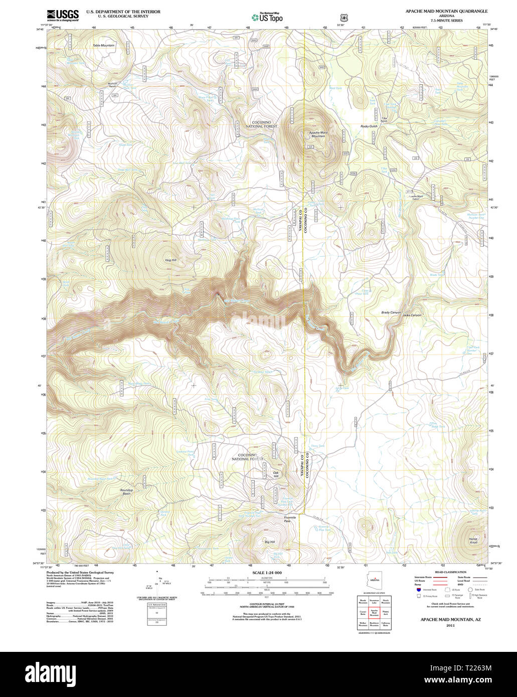 Apache map hi-res stock photography and images - Alamy