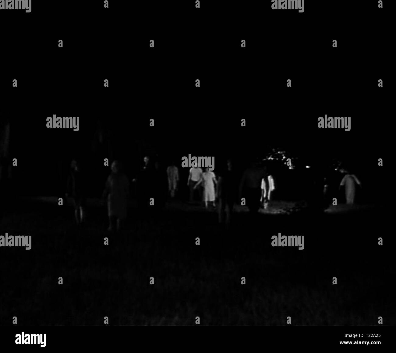 Scary screen Black and White Stock Photos & Images - Alamy