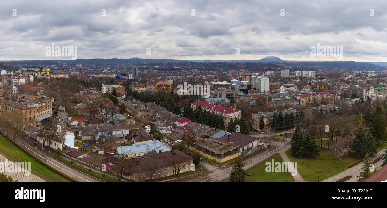 Panorama of Pyatigorsk in March Stock Photo - Alamy