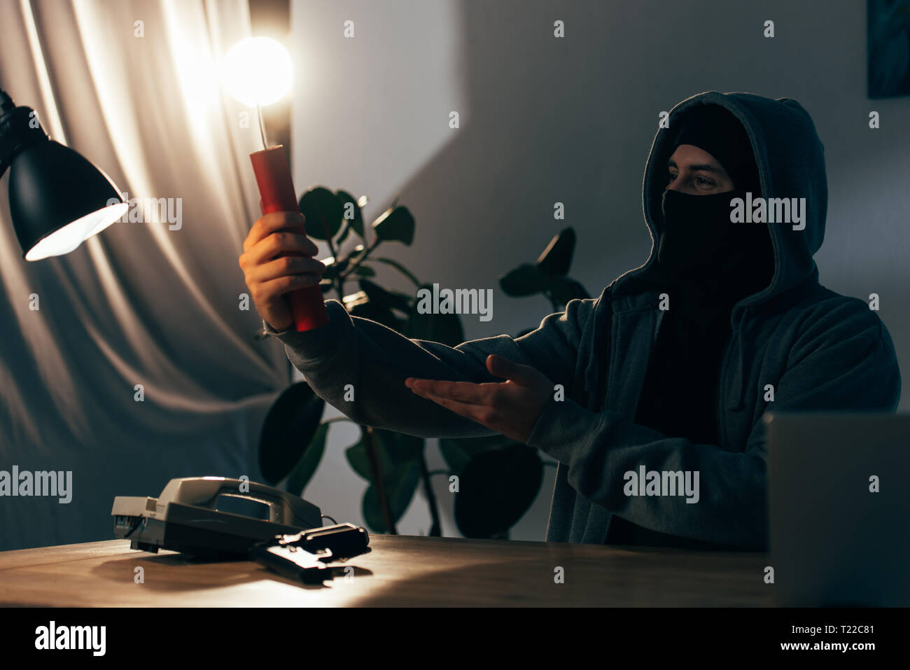 Lighted mask hi-res stock photography and images - Alamy