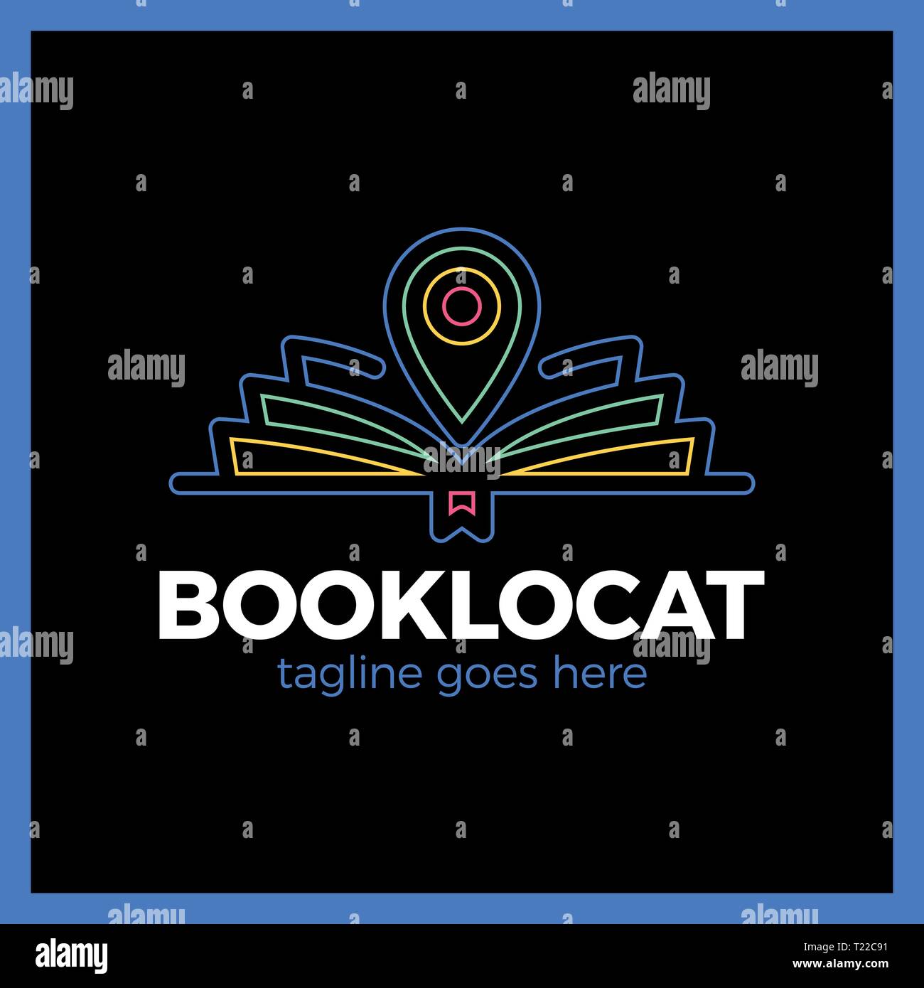 Book shop maps Stock Vector Images - Alamy