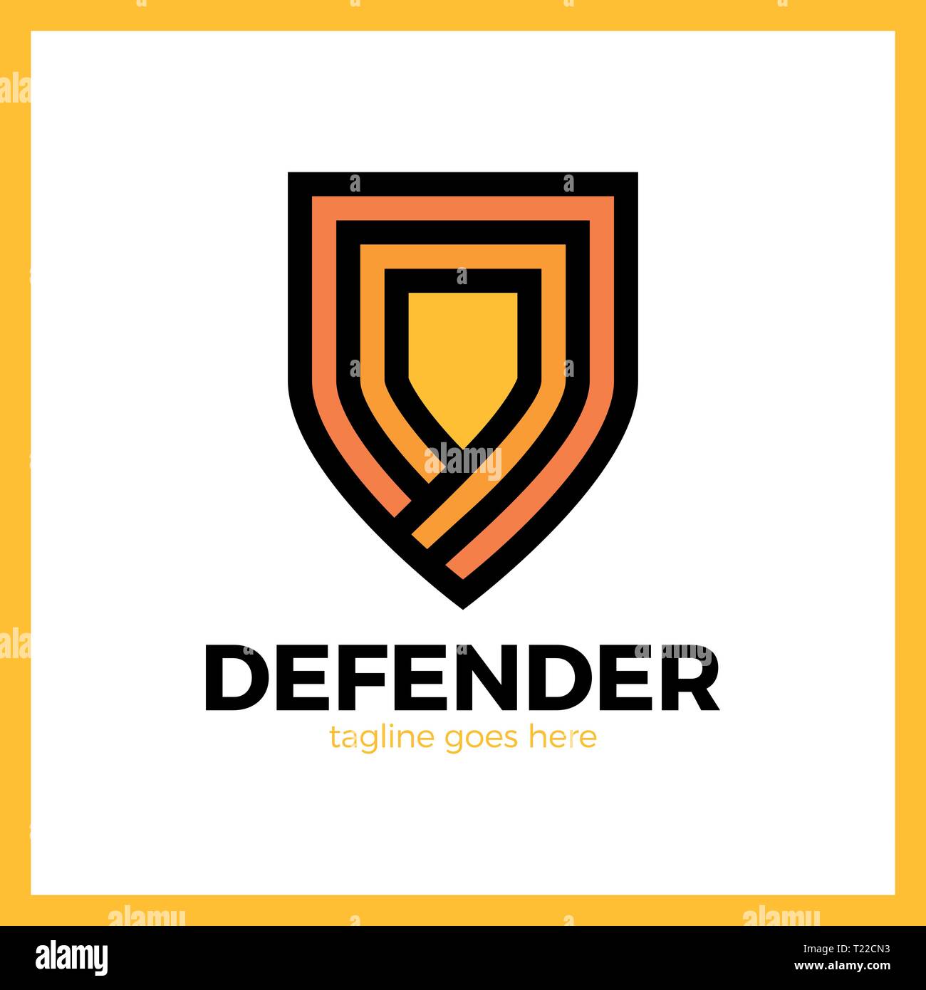 Defense logo Stock Vector Images - Alamy