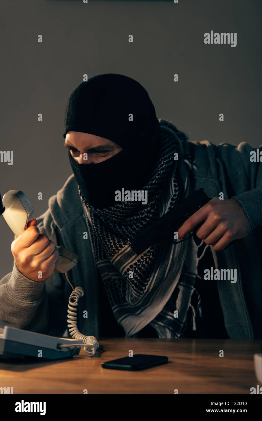 Angry criminal hi-res stock photography and images - Alamy