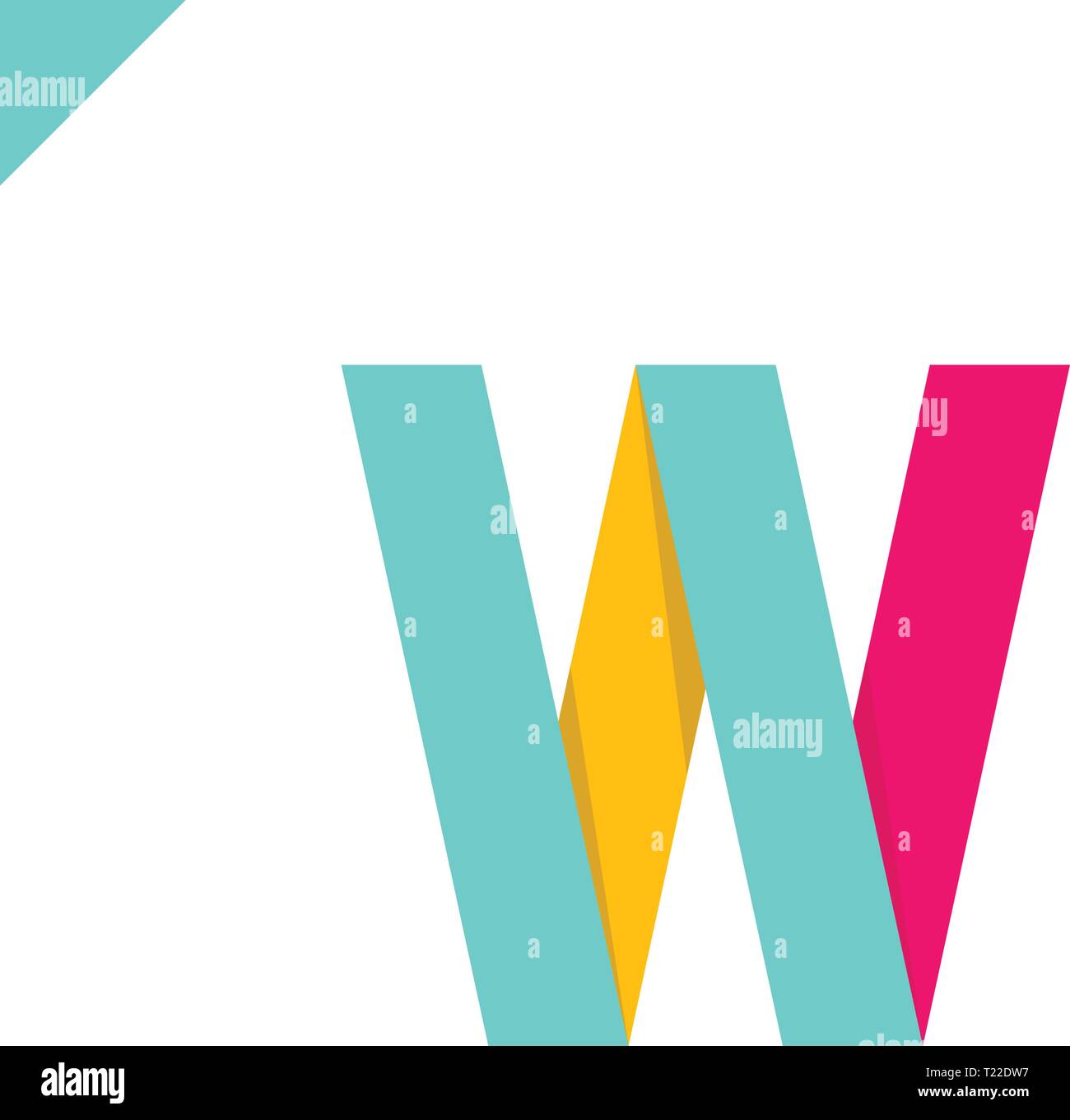 Letter W logo icon design template elements Stock Vector Image & Art ...
