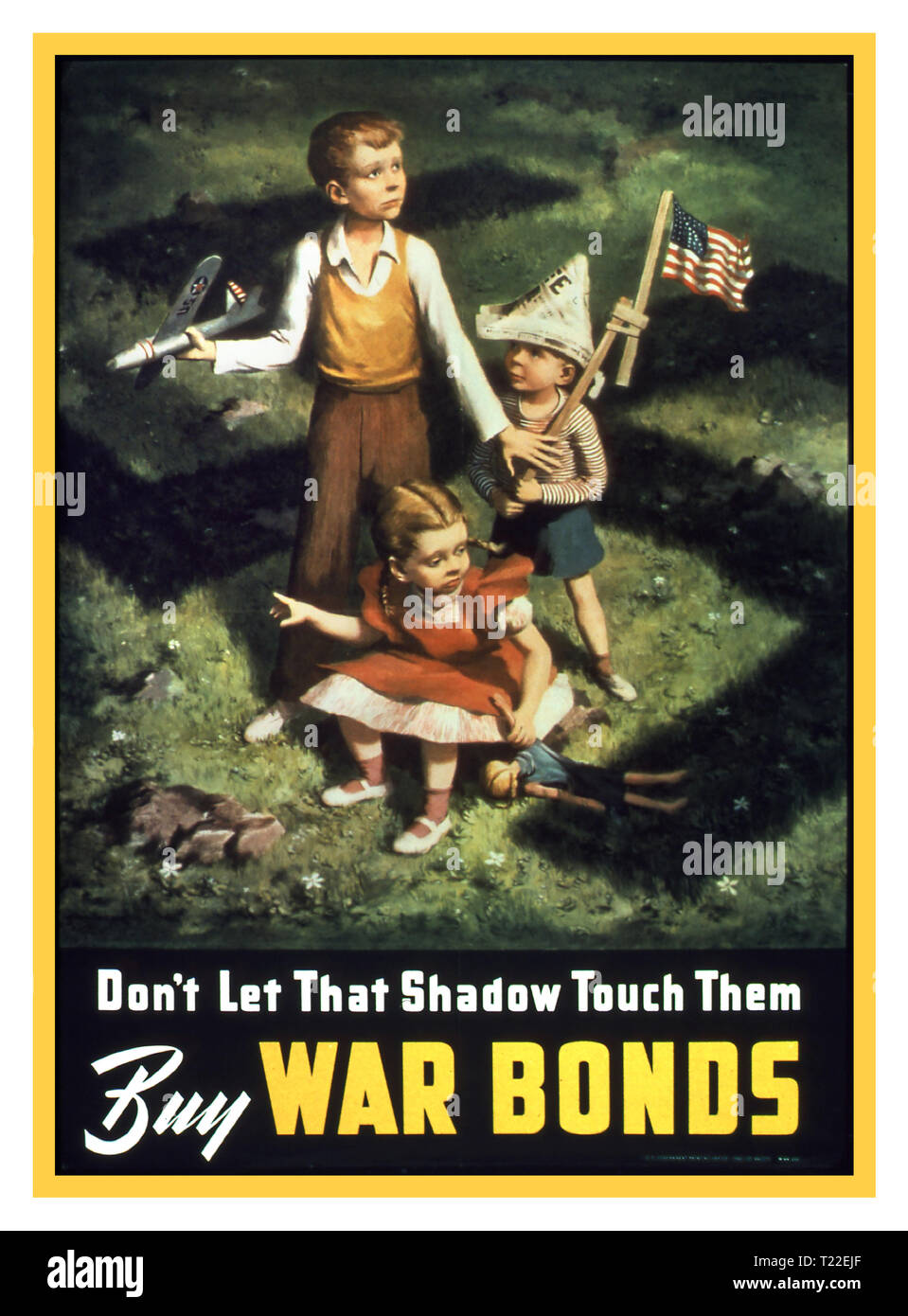 Vintage Nazi Propaganda Poster 1940s High Resolution Stock Photography ...