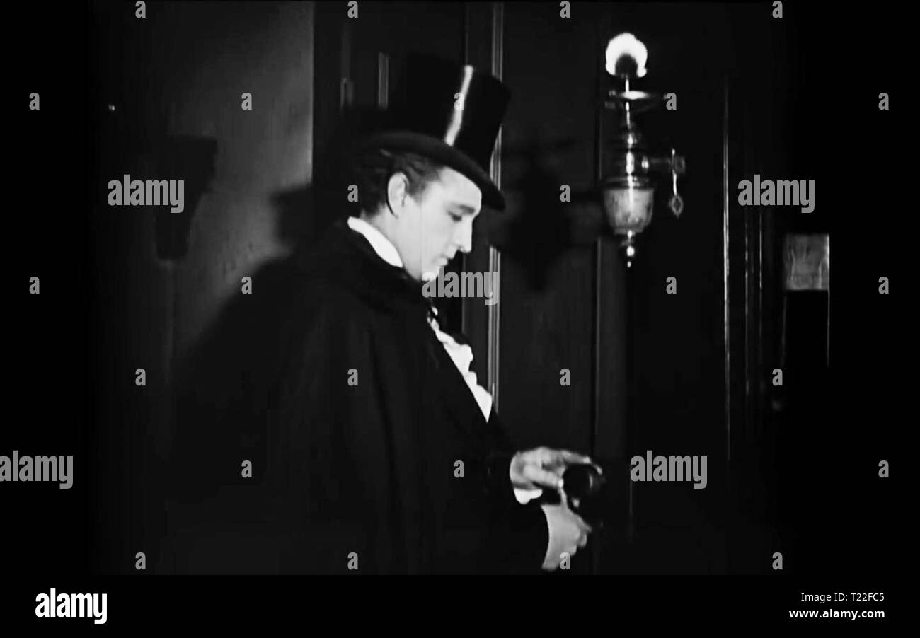 Dr Jekyll and Mr Hyde 1920 movie screen Stock Photo - Alamy
