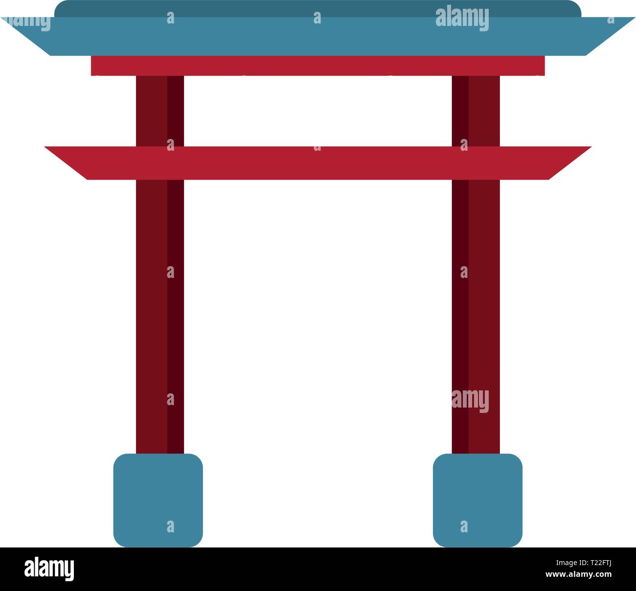 Asian arch building symbol Stock Vector Image & Art - Alamy