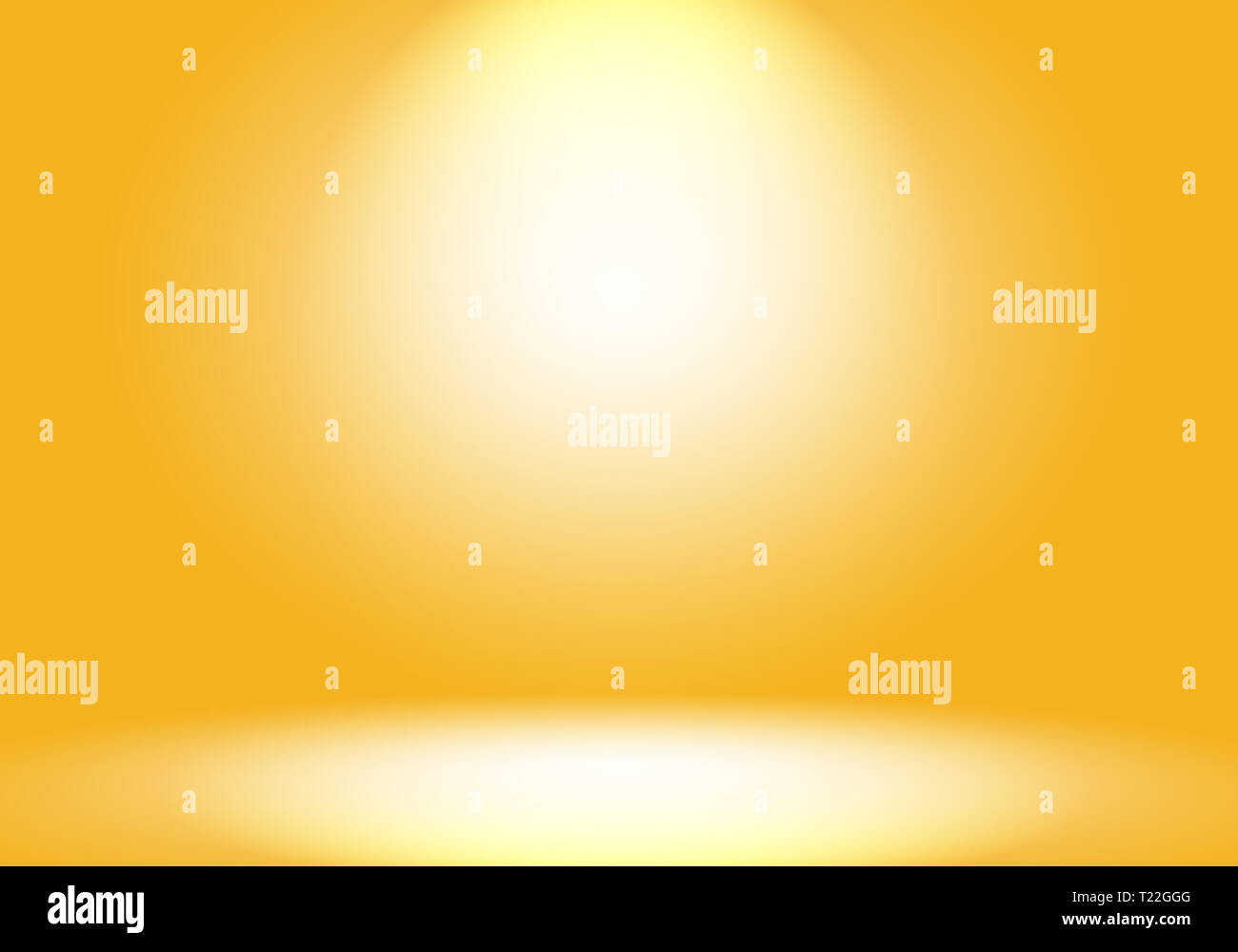 Magic abstract soft colors of shining yellow gradient studio background ...