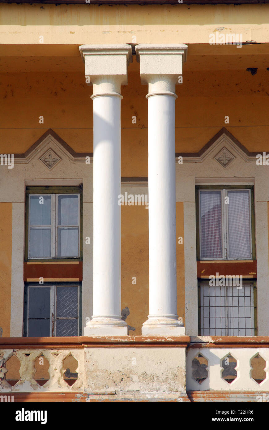 19th century Zichy mansion, Zichiújfalu, Hungary. 19 szazadi Zichy ...