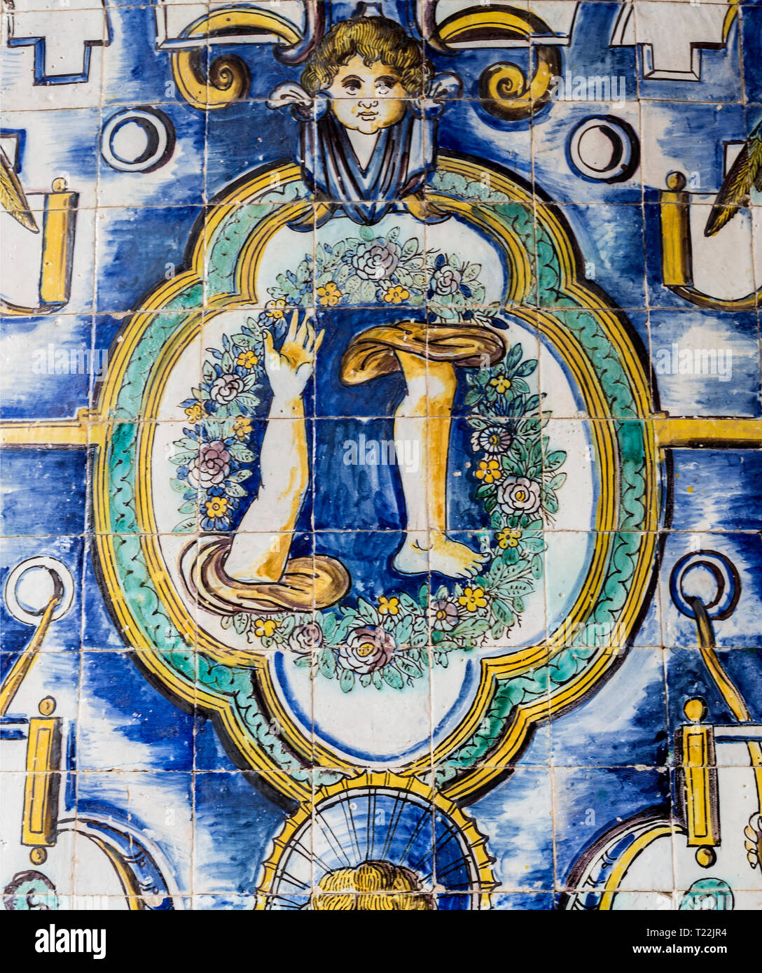 17th century azulejos hi-res stock photography and images - Alamy