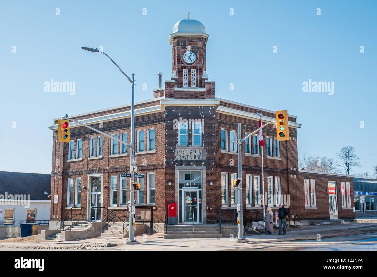 Old post office building gravenhurst hi-res stock photography and ...