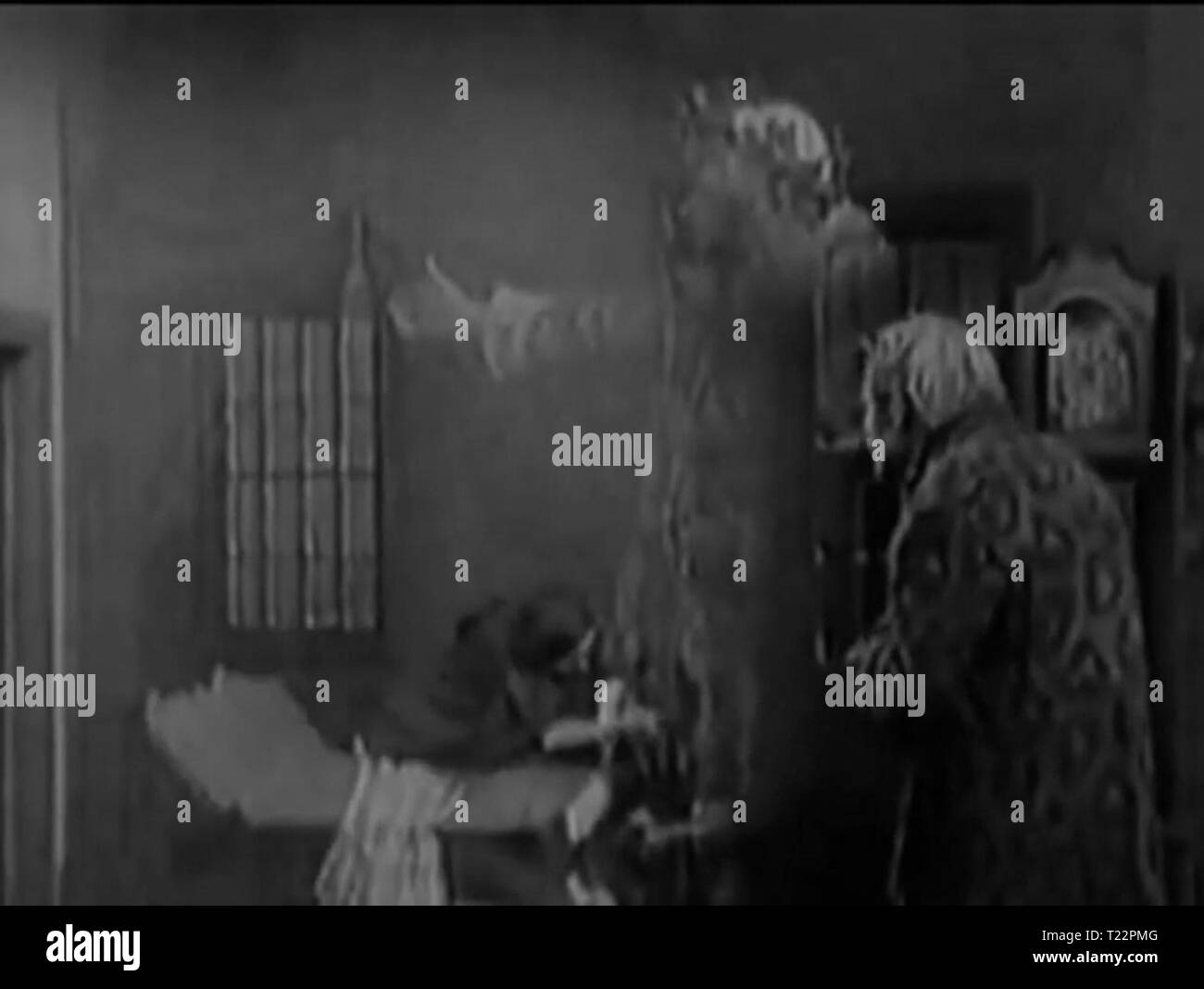 A Christmas Carol vintage screen from the 1800 Edison film Stock Photo ...