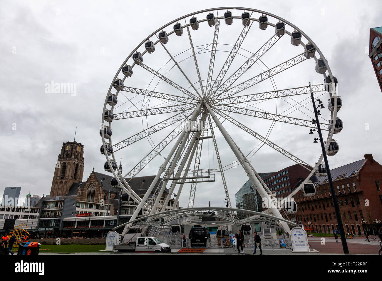 Dinner wheel at Rotterdam,netherlands Stock Photo - Alamy