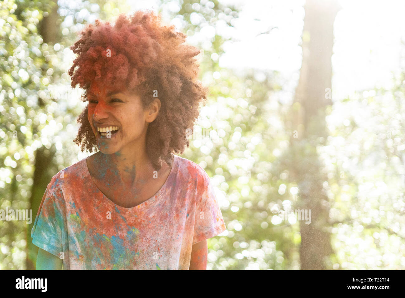 Powder paint festival hi-res stock photography and images - Alamy