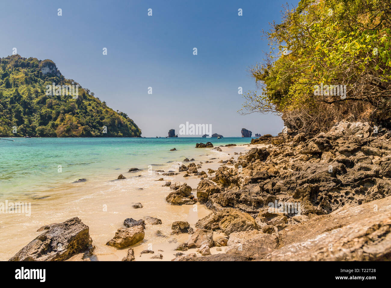 A typical island view in Thailand Stock Photo - Alamy