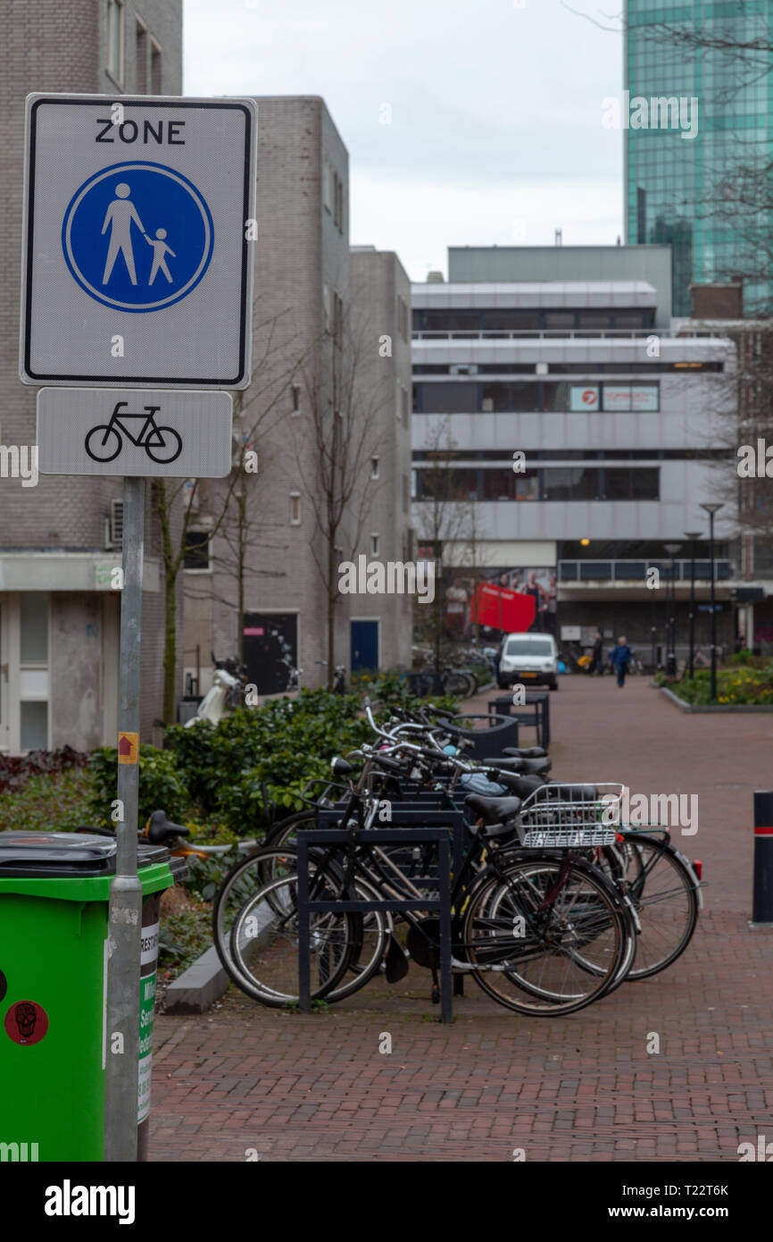 Bicycle parking, Rotterdam, Netherlands Stock Photo - Alamy