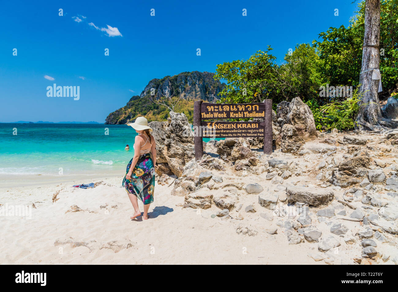 A typical island view in Thailand Stock Photo - Alamy
