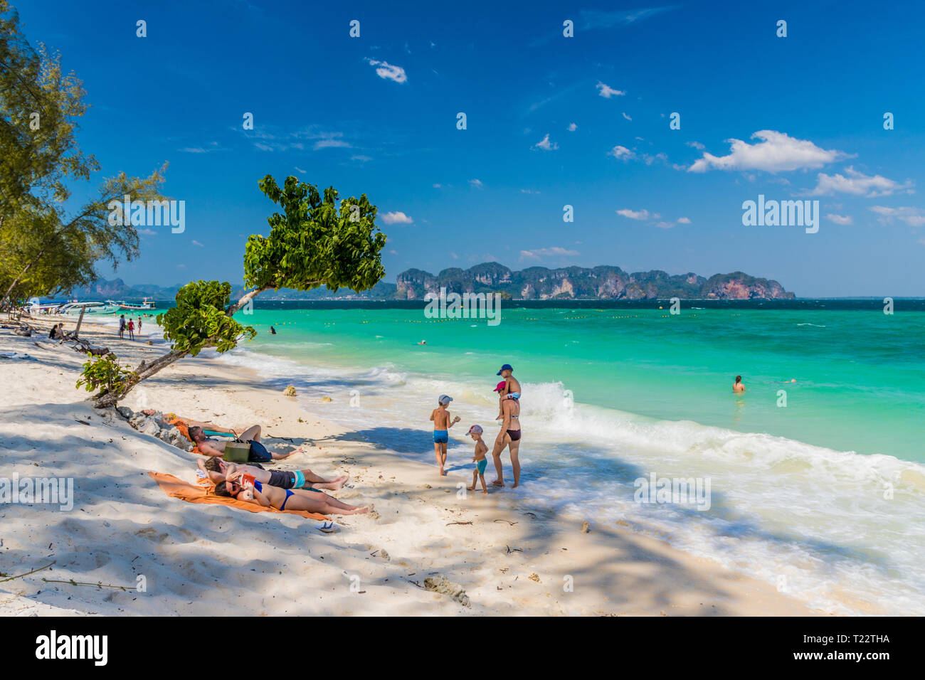 A typical island view in Thailand Stock Photo - Alamy