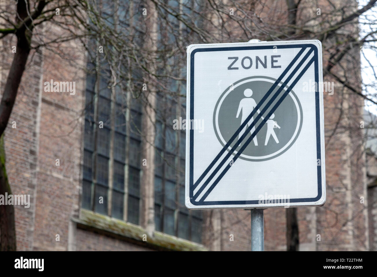 Road sign in Rotterdam, Netherlands Stock Photo - Alamy