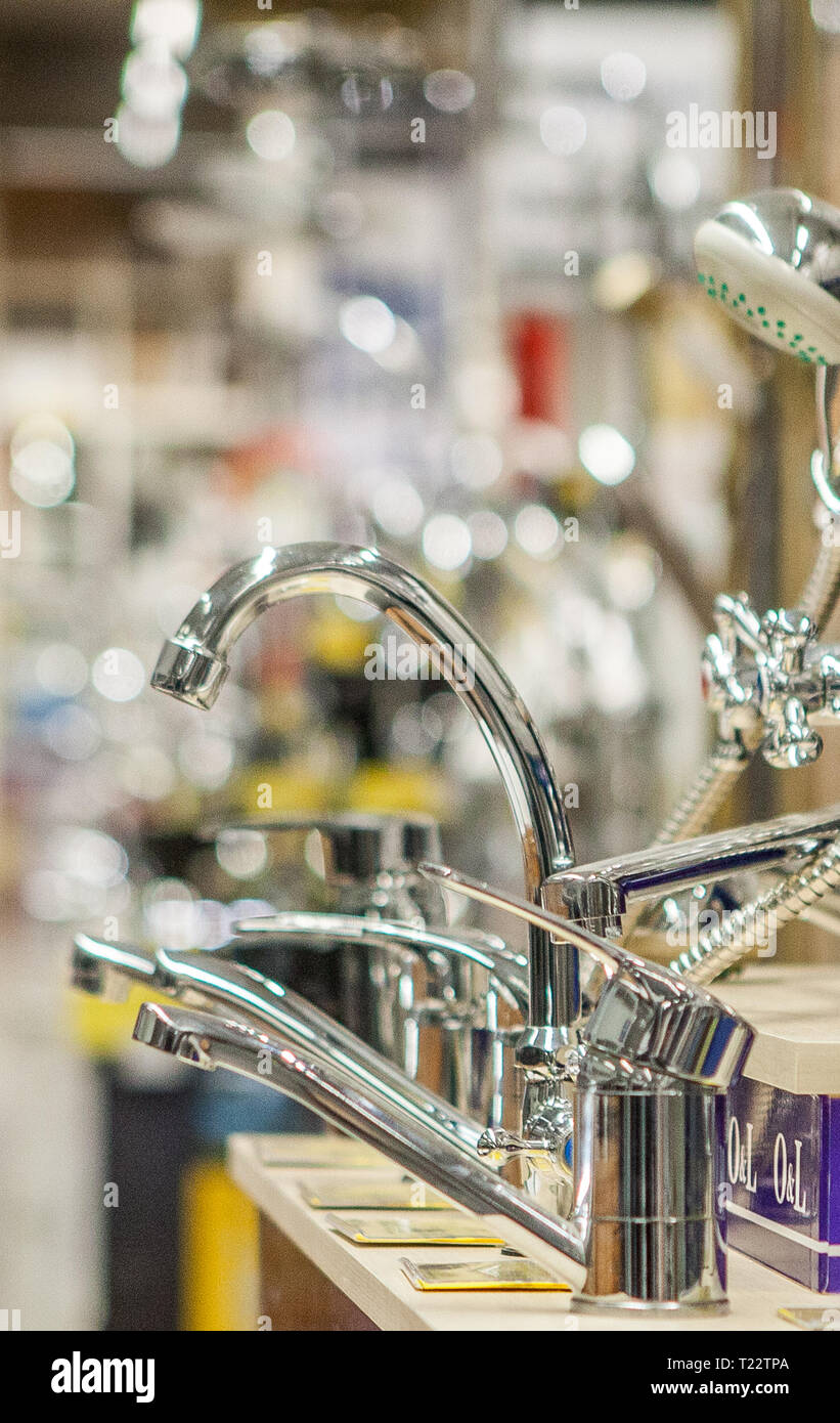 New plumbing shower faucets hi-res stock photography and images - Alamy