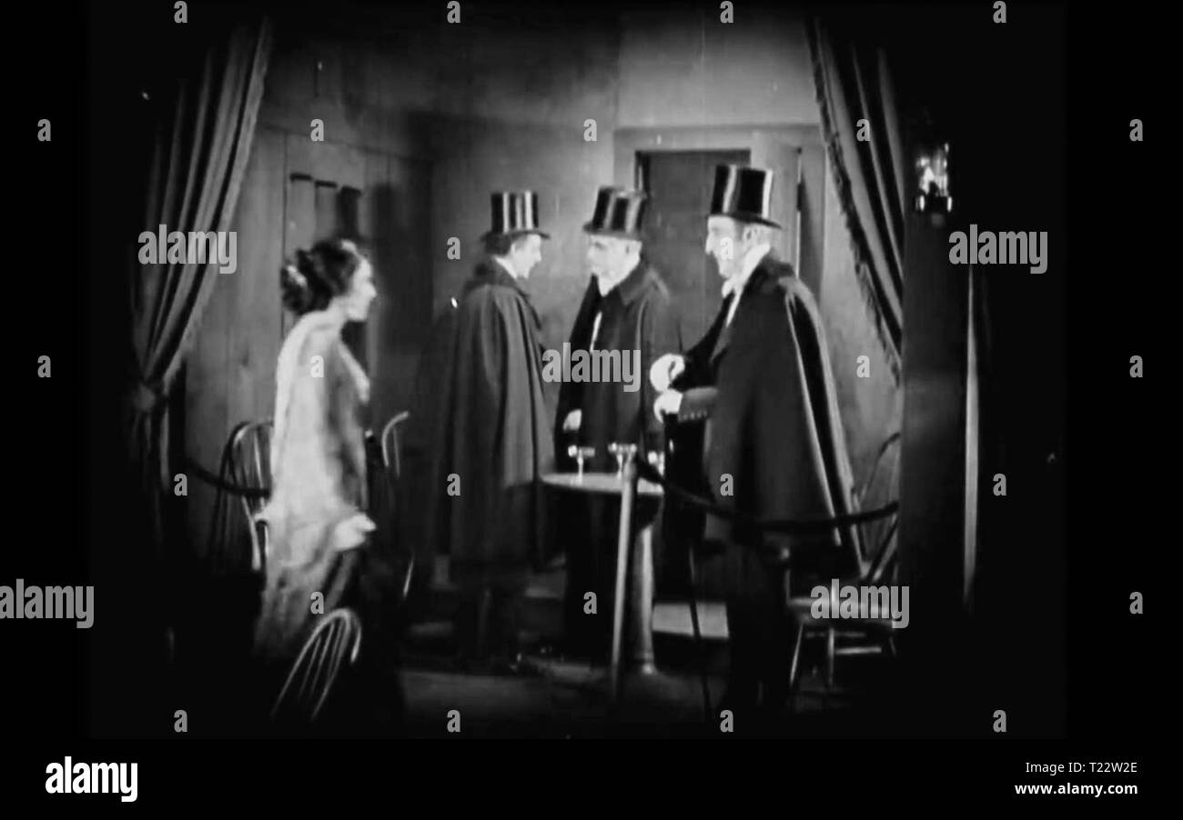 Dr Jekyll and Mr Hyde 1920 movie screen Stock Photo - Alamy