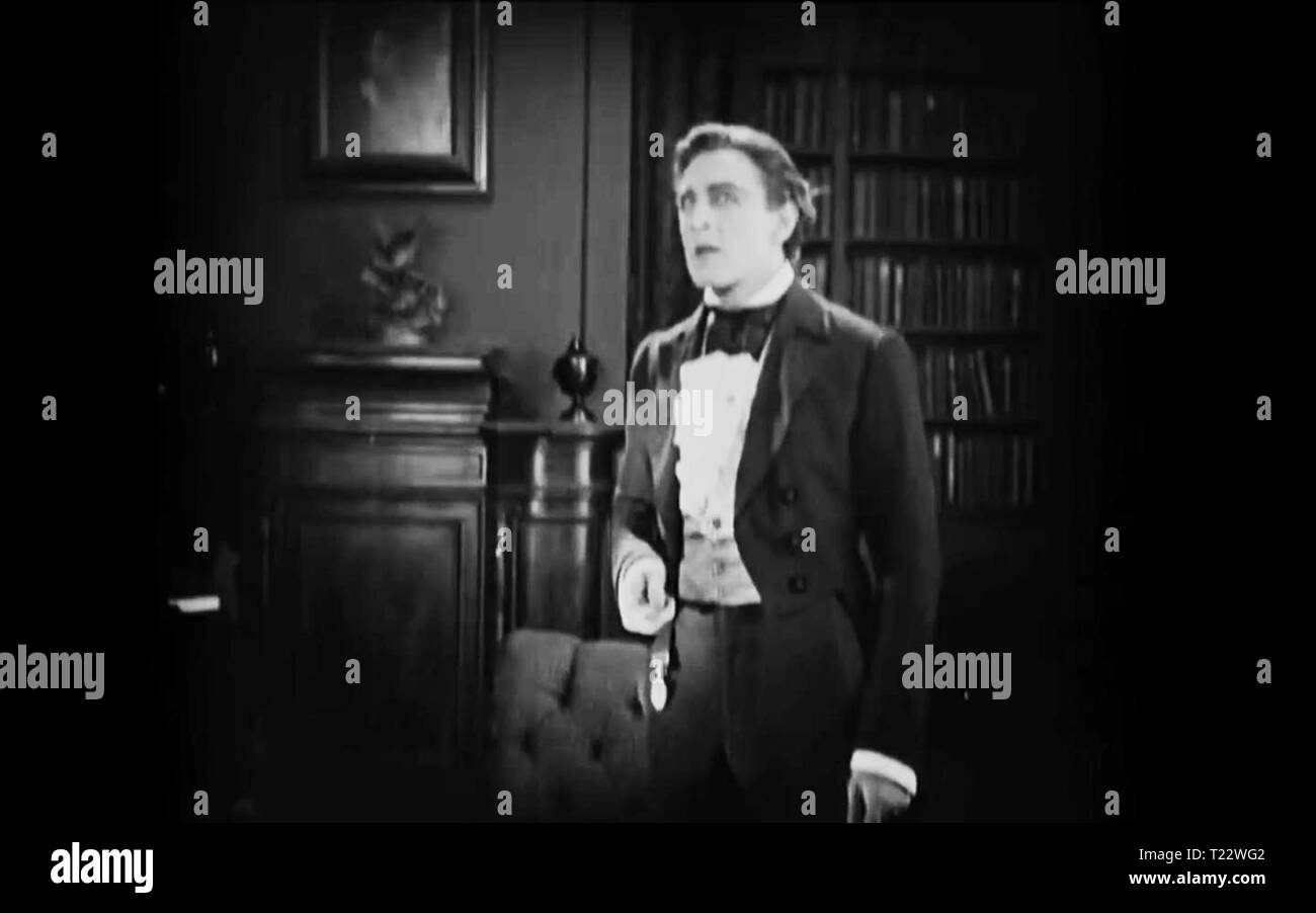 Dr Jekyll and Mr Hyde 1920 movie screen Stock Photo - Alamy