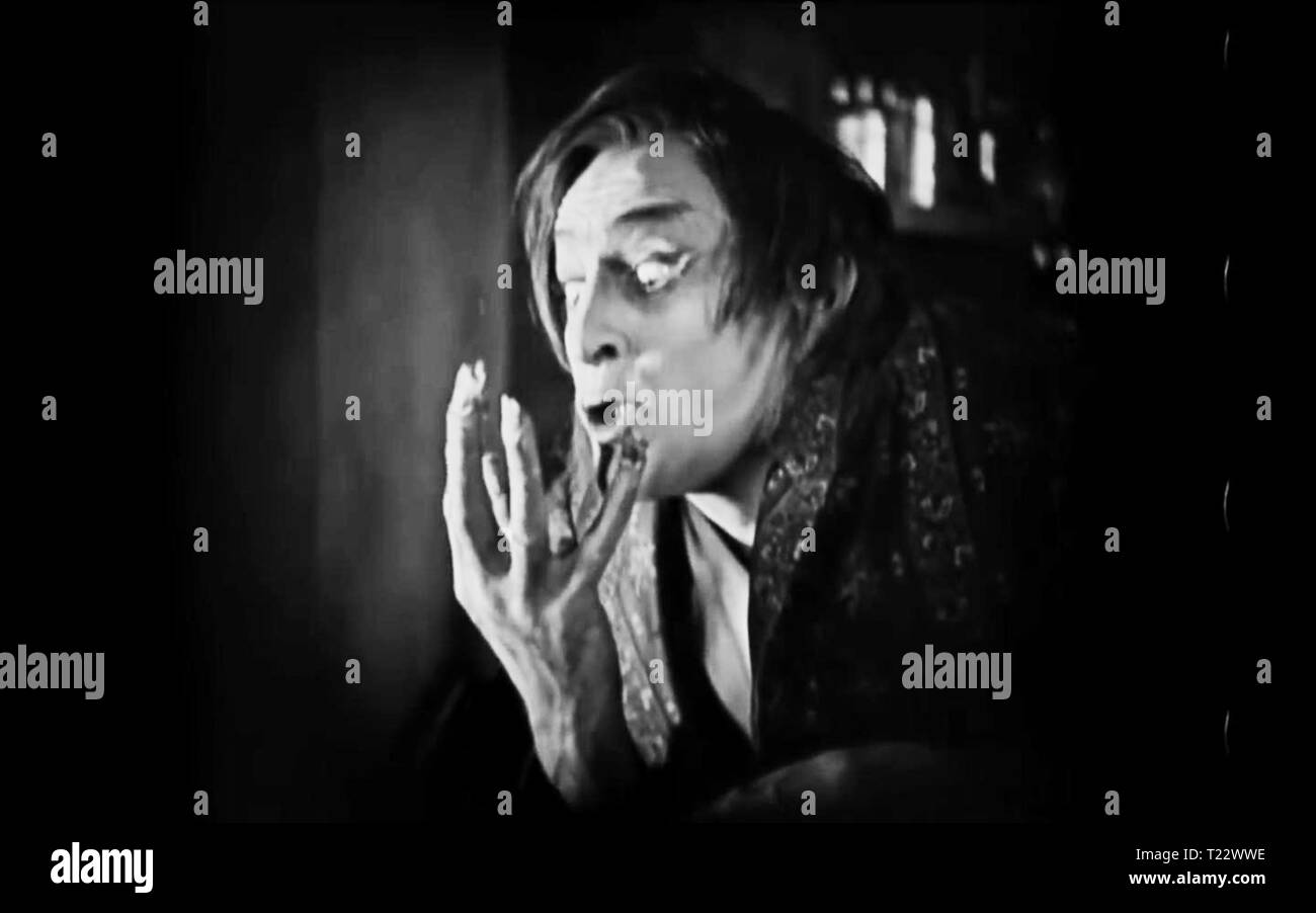 Dr Jekyll and Mr Hyde 1920 movie screen Stock Photo - Alamy