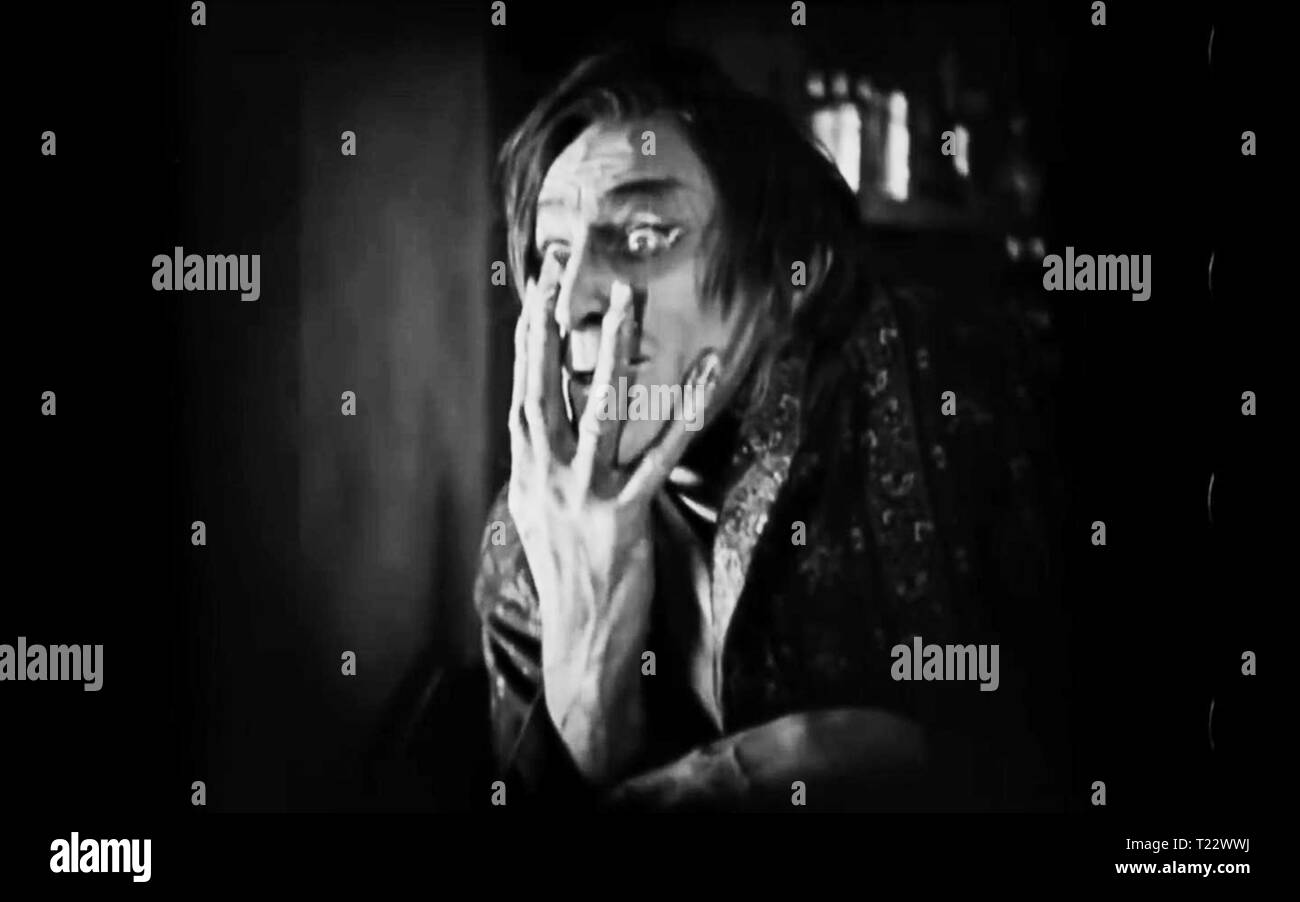 Dr Jekyll and Mr Hyde 1920 movie screen Stock Photo - Alamy
