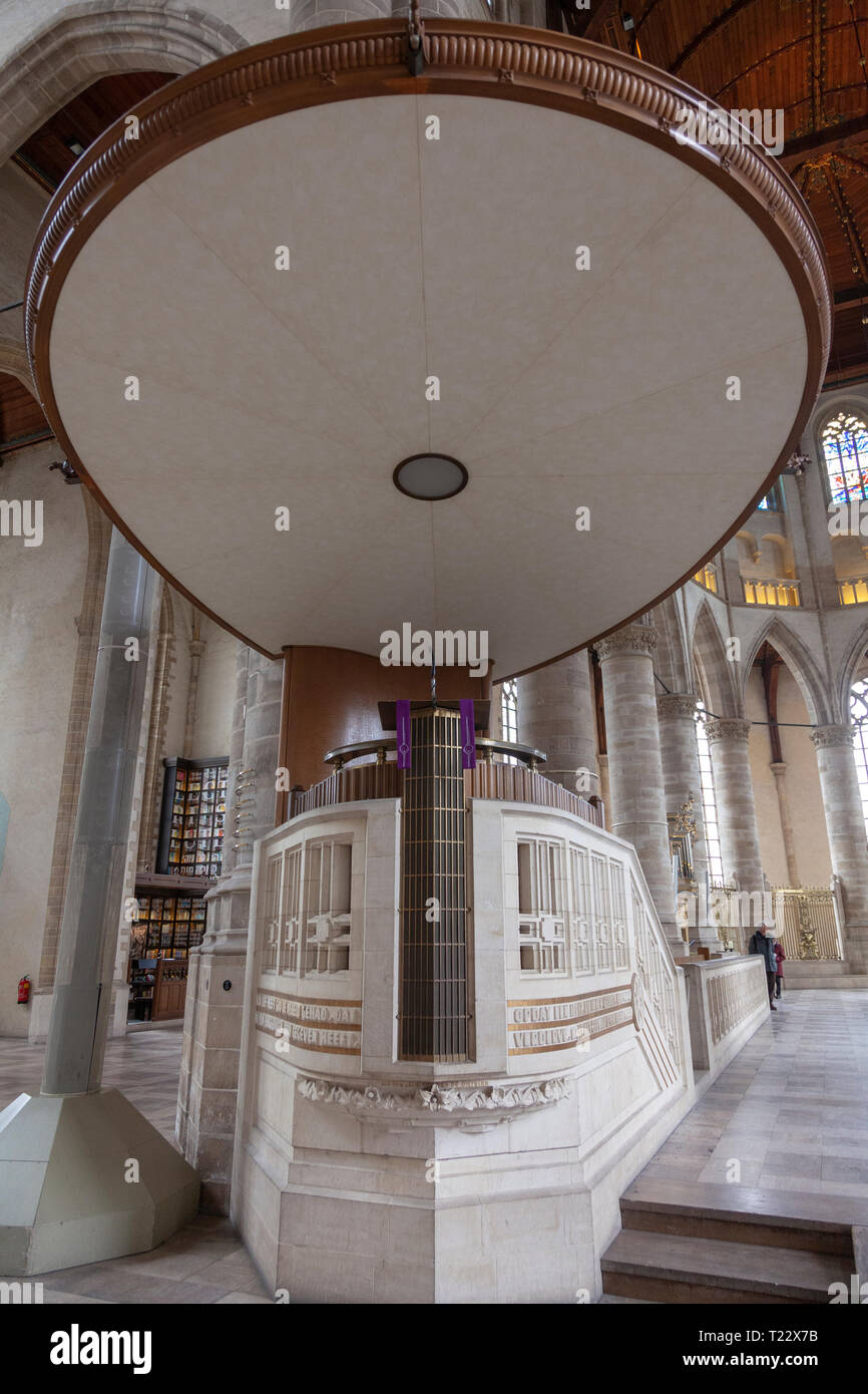 Netherlands rotterdam st laurenskerk church hi-res stock photography ...