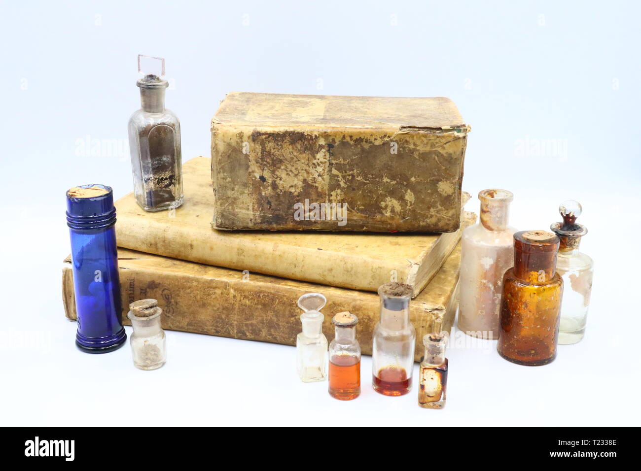 Victorian poison bottles hi-res stock photography and images - Alamy