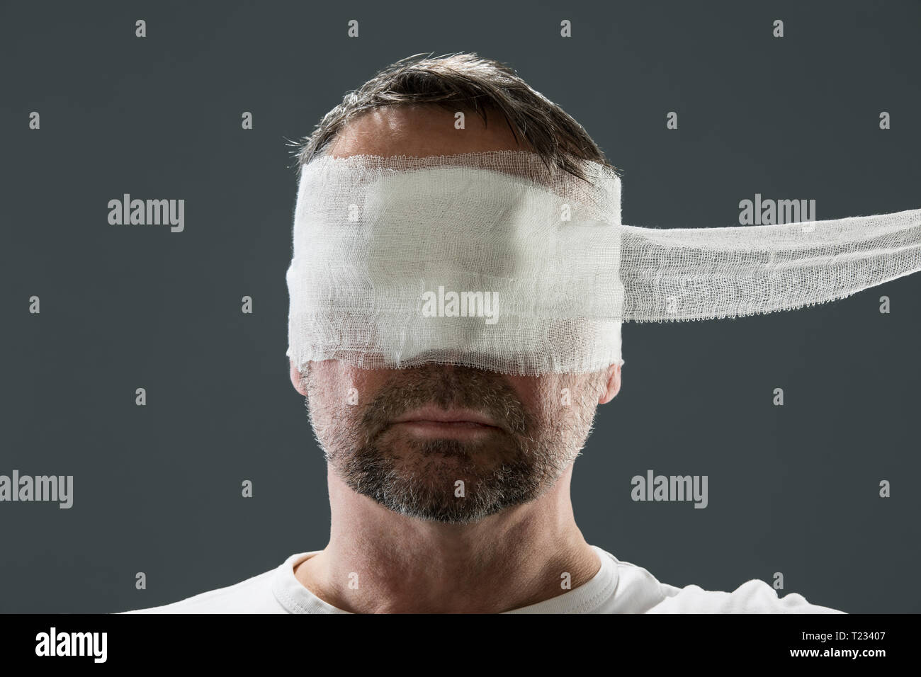Bandage man hi-res stock photography and images - Alamy