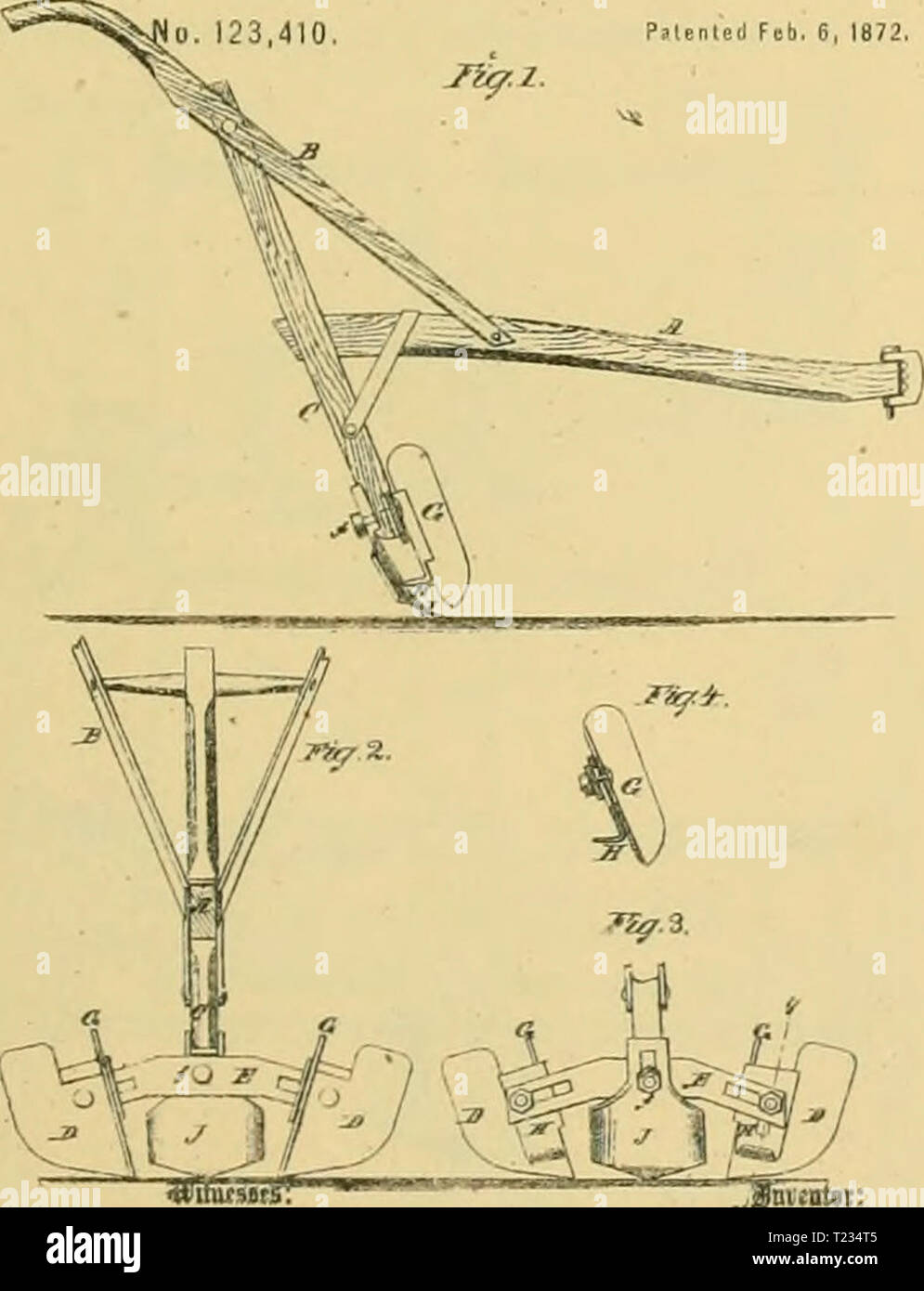 Patented 1872 hi-res stock photography and images - Alamy
