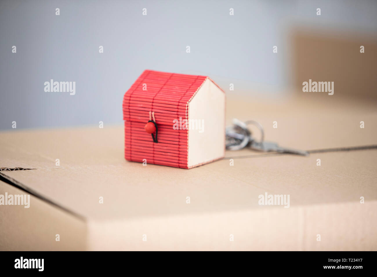 Cardboard model hi-res stock photography and images - Alamy
