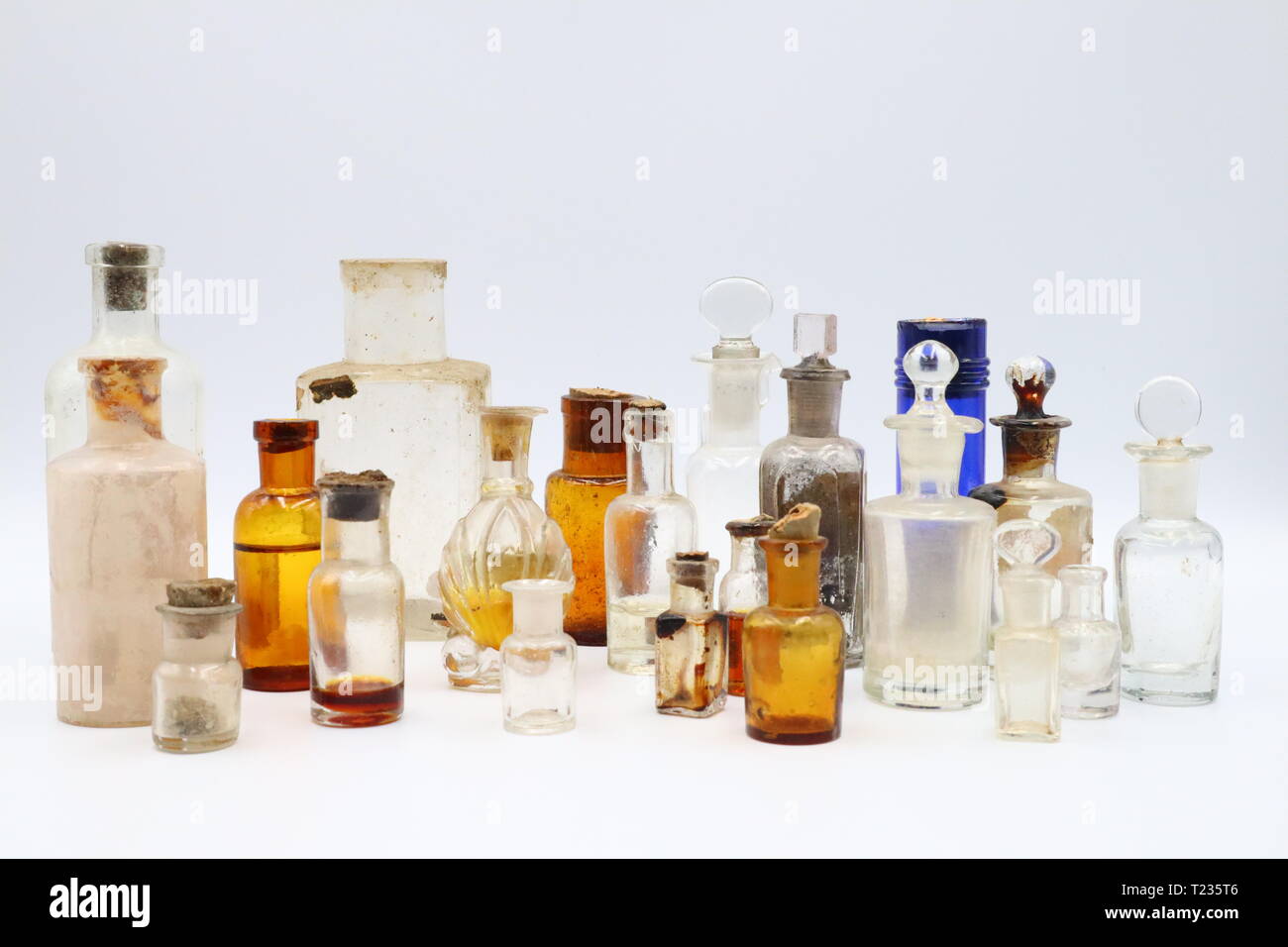 Victorian poison bottle hi-res stock photography and images - Alamy