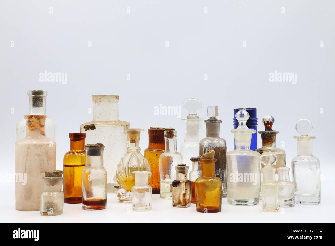 Victorian poison bottles hi-res stock photography and images - Alamy