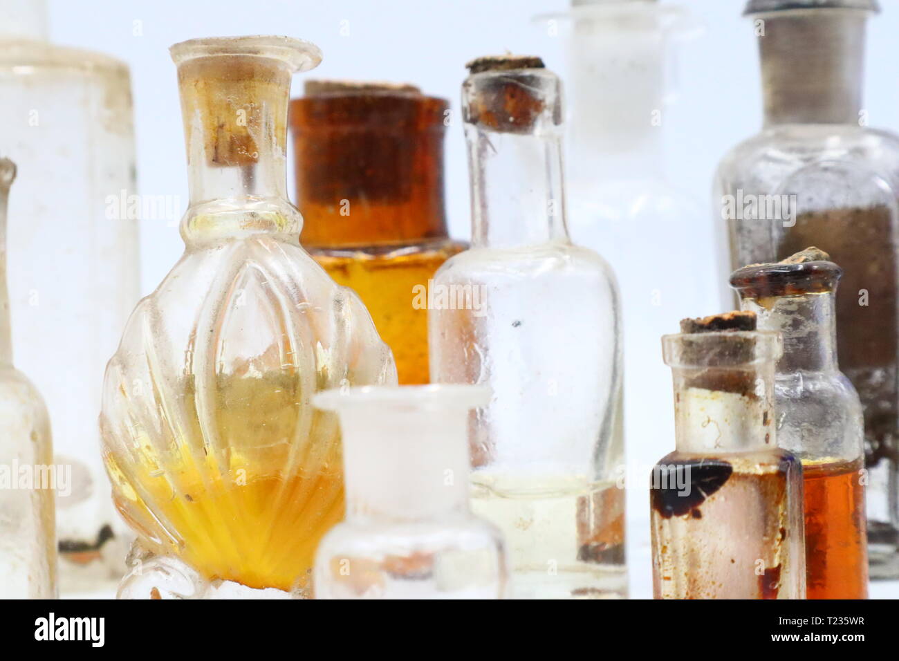 Victorian poison bottle hi-res stock photography and images - Alamy