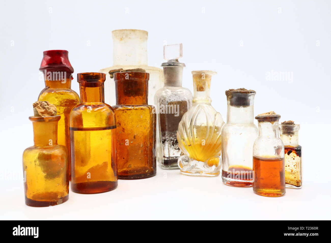 Victorian poison bottles hi-res stock photography and images - Alamy