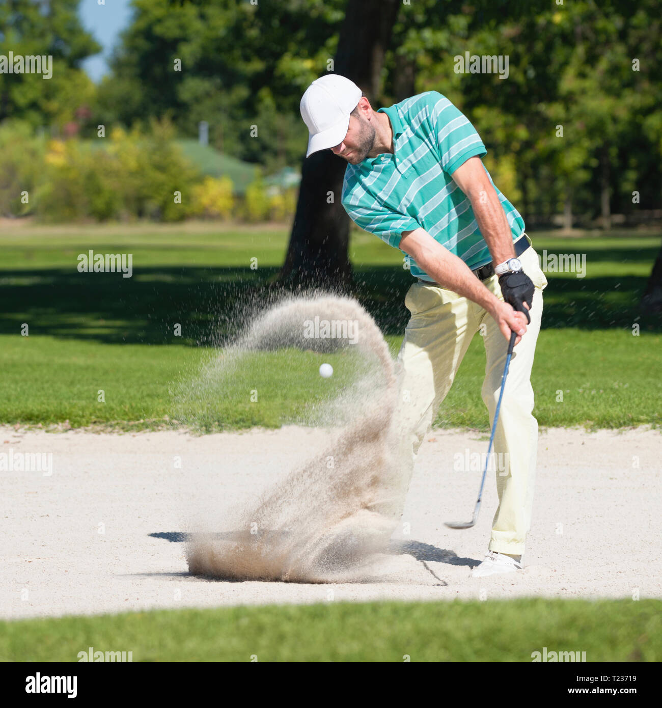 Blur golf hi-res stock photography and images - Alamy