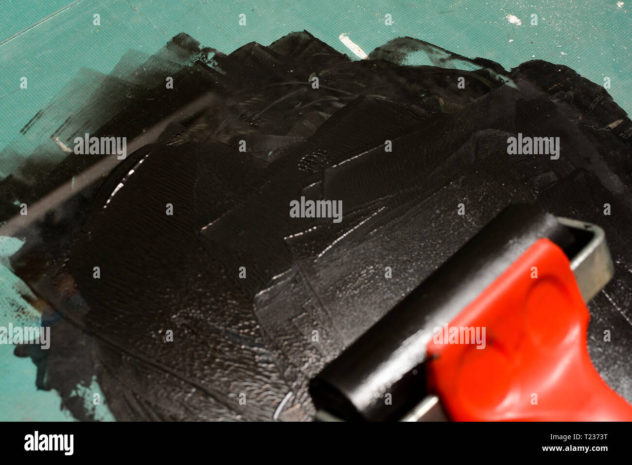Ink roller texture hi-res stock photography and images - Alamy